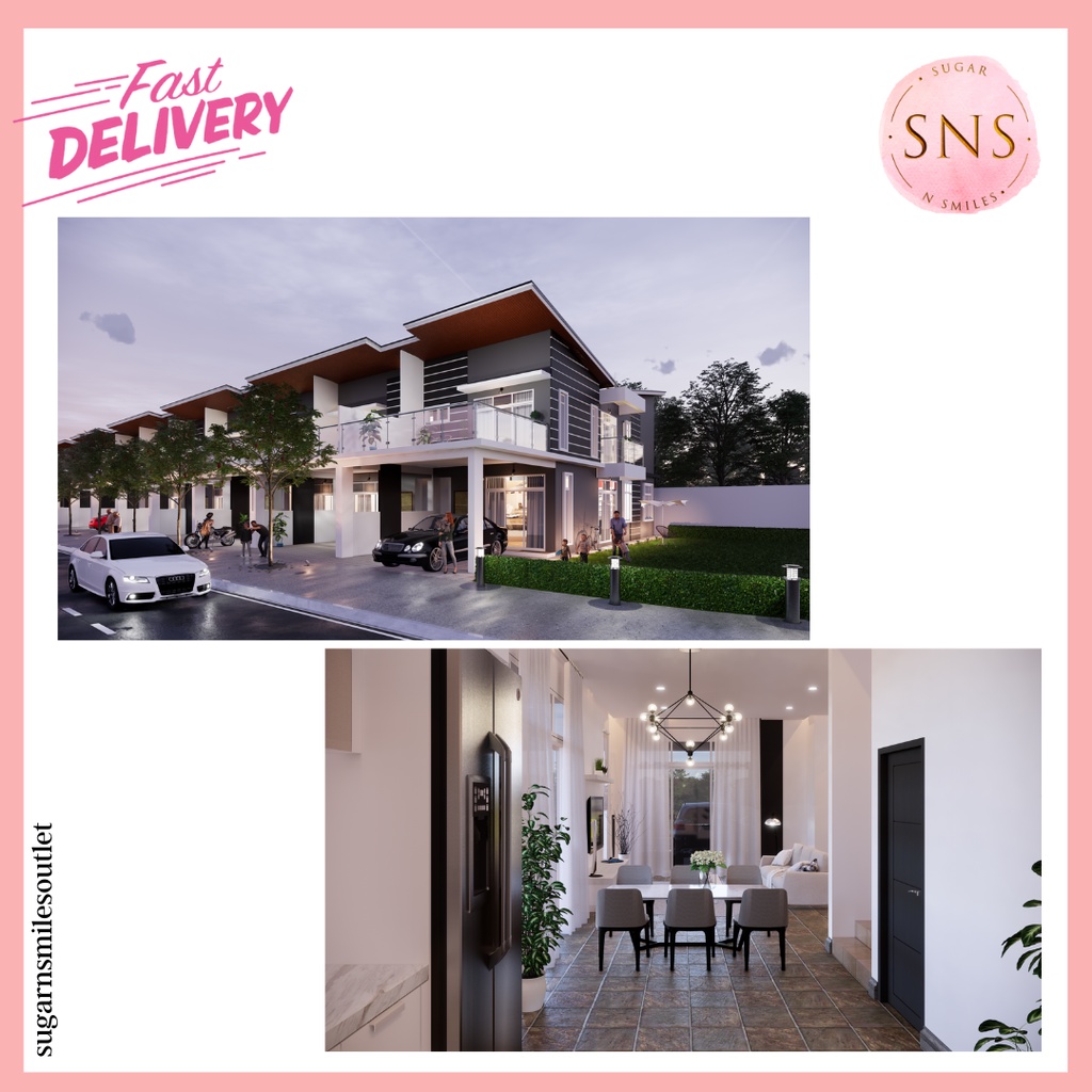 3D Modelling & Rendering [Fast Render] // Walkthrough | Shopee Malaysia