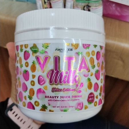 VITAMILK BOOSTER ORIGINAL VITA JUICE STRAWBERRY / VANILLA / COKLAT ...