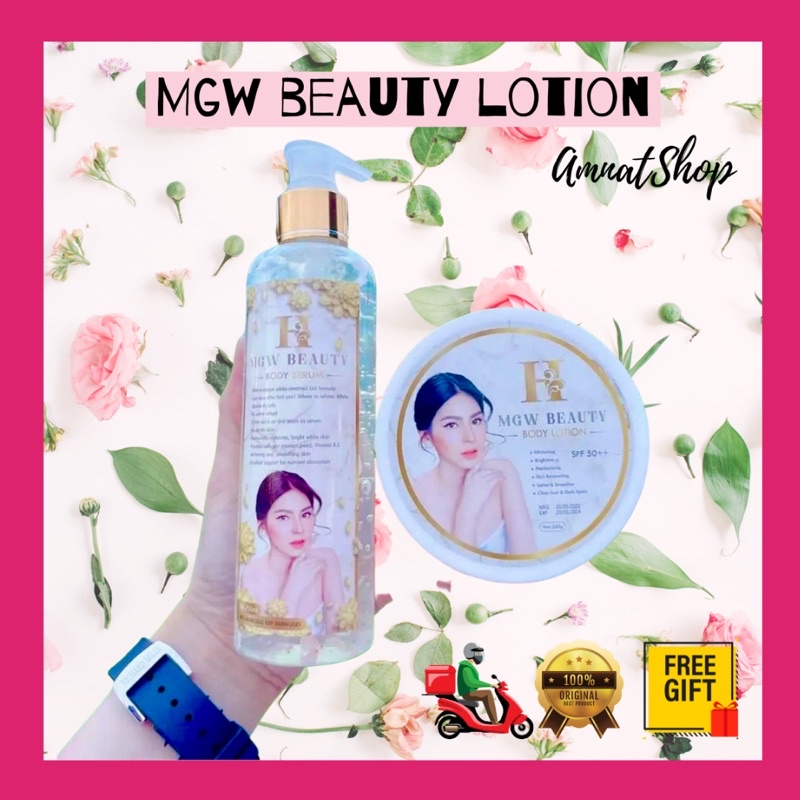 MGW BEAUTY BODY LOTION & SERUM ( 1SET ) | Shopee Malaysia