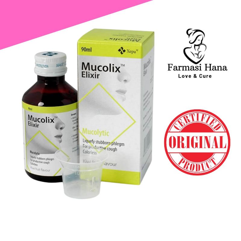 XEPA MUCOLIX ELIXIR Bromhexine elixir 90ML | Shopee Malaysia