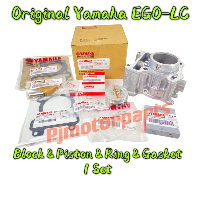 EGO-LC EGOLC EGO LC (Original Yamaha) (1 Set) Cylinder Block & Piston ...