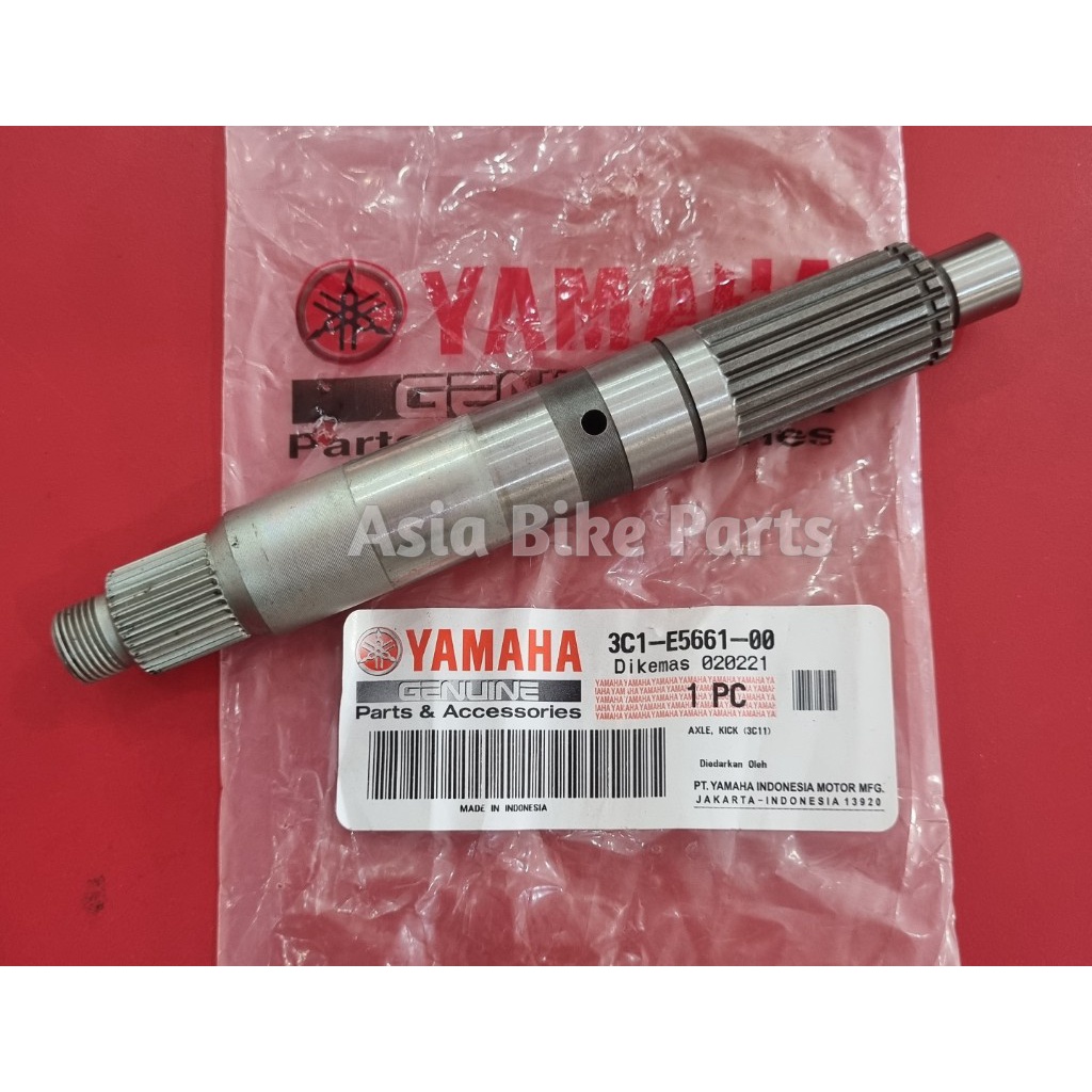 Yamaha Original LC135 5 Speed 5S Kick Starter Axle / Kickstarter Shaft ...