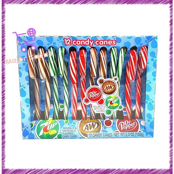 Soda Pop Candy Canes 12 Piece Box | Shopee Malaysia