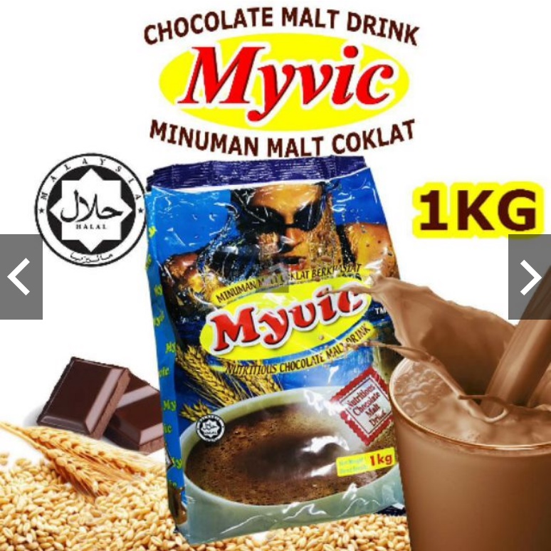 Myvic chocolate powder 1kg/2kg | Shopee Malaysia