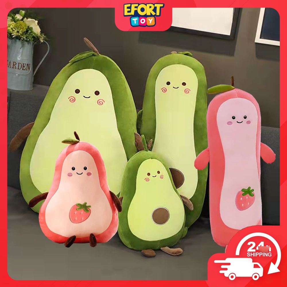 EFORT.TOYS Avocado Doll Long Plush Toy Cute Avocado Pillow Girlfriend ...
