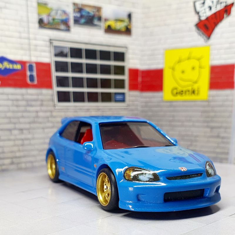 honda civic ek9 blue | Shopee Malaysia