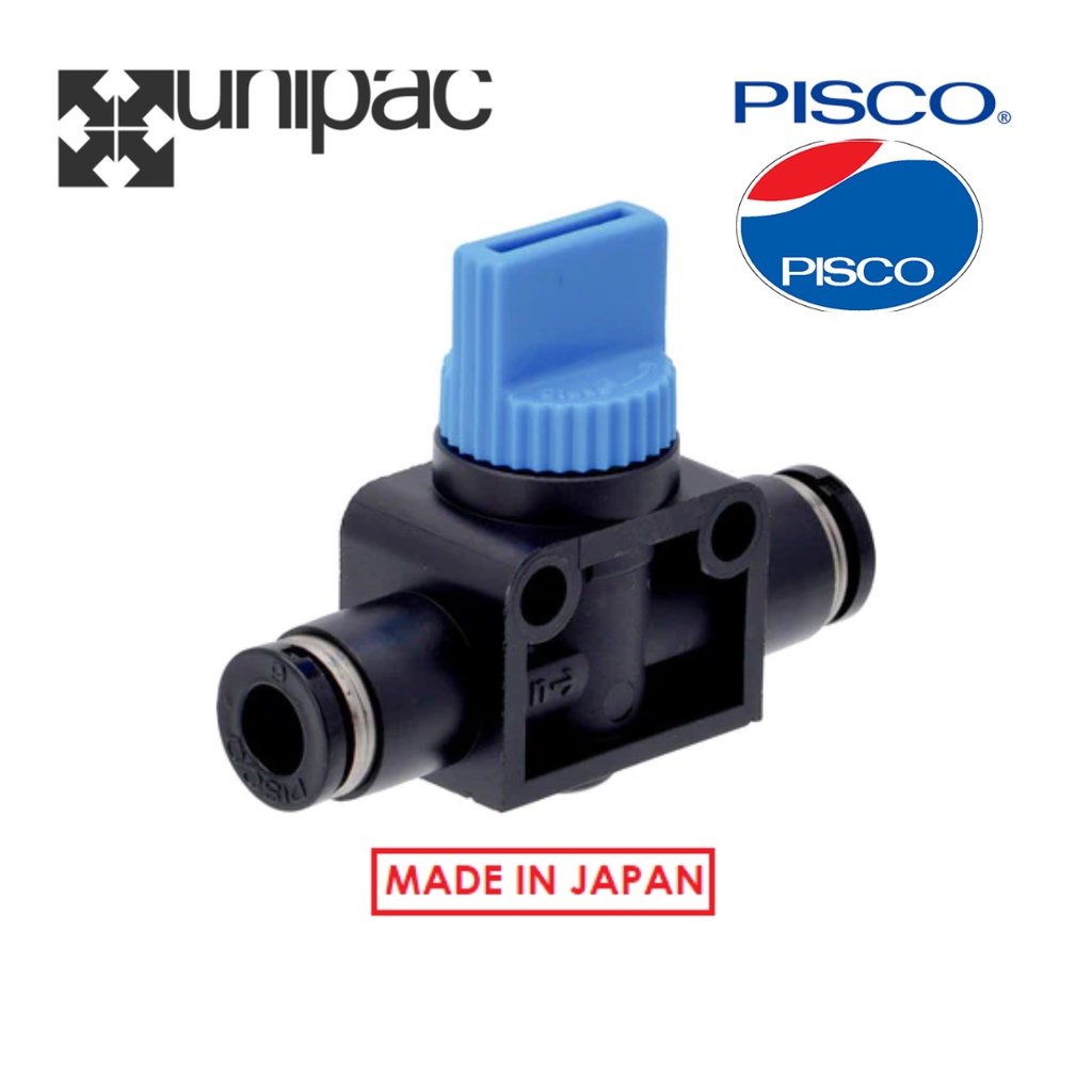 Pneumatic Fitting Pisco Hand Valve Union Straight HV Series 4mm 6mm 8mm 10mm 12mm | Shopee Malaysia