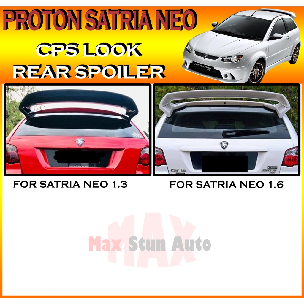 PROTON SATRIA NEO CPS LOOK SPOILER (CPS) SPOILER FOR SATRIA NEO 1.3 ...