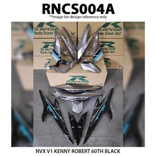 RAPIDO COVER SET NVX/AEROX V1/V2 (STICKER TANAM/AIRBRUSH) NVX/AEROX ...