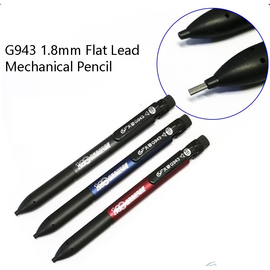 Pensil Khat G943 Mechanical Pencil (Pencil Tulis Jawi 2B 1.8mm) -1pcs ...