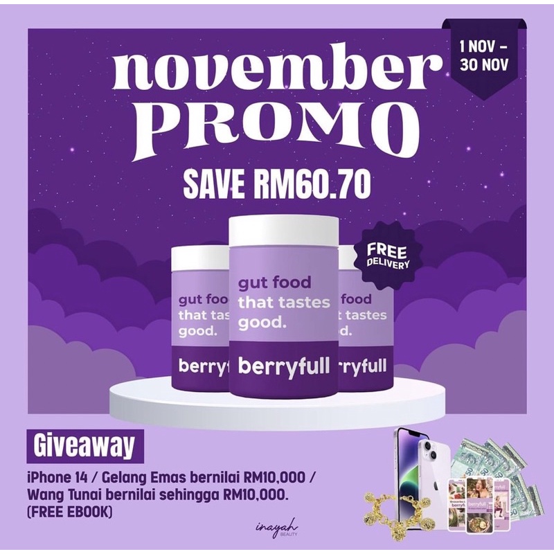 BERRYFULL INAYAH BEAUTY, Online Shop | Shopee Malaysia