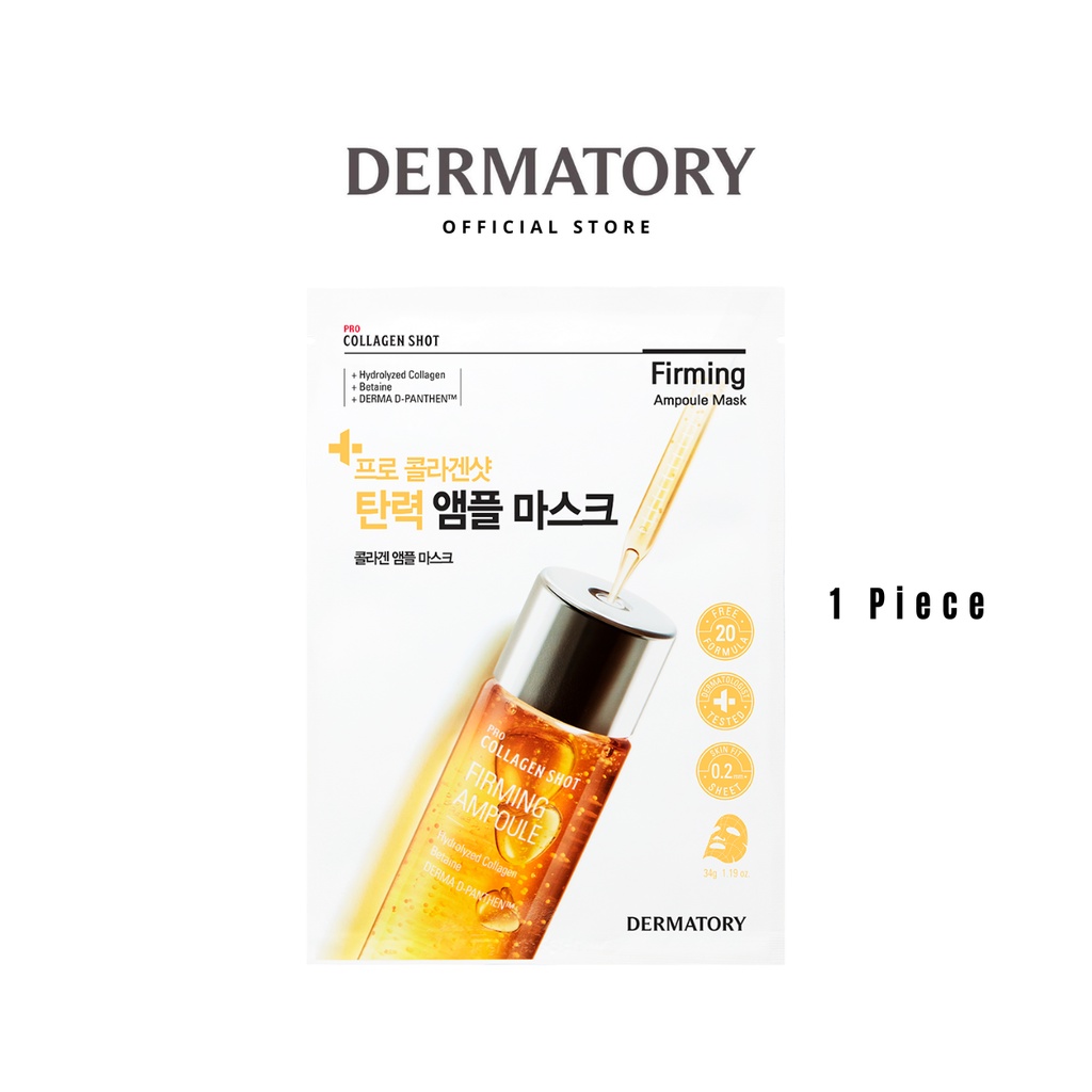 Dermatory Official Pro Collagen Shot Firming Ampoule Mask (1 Pc ...