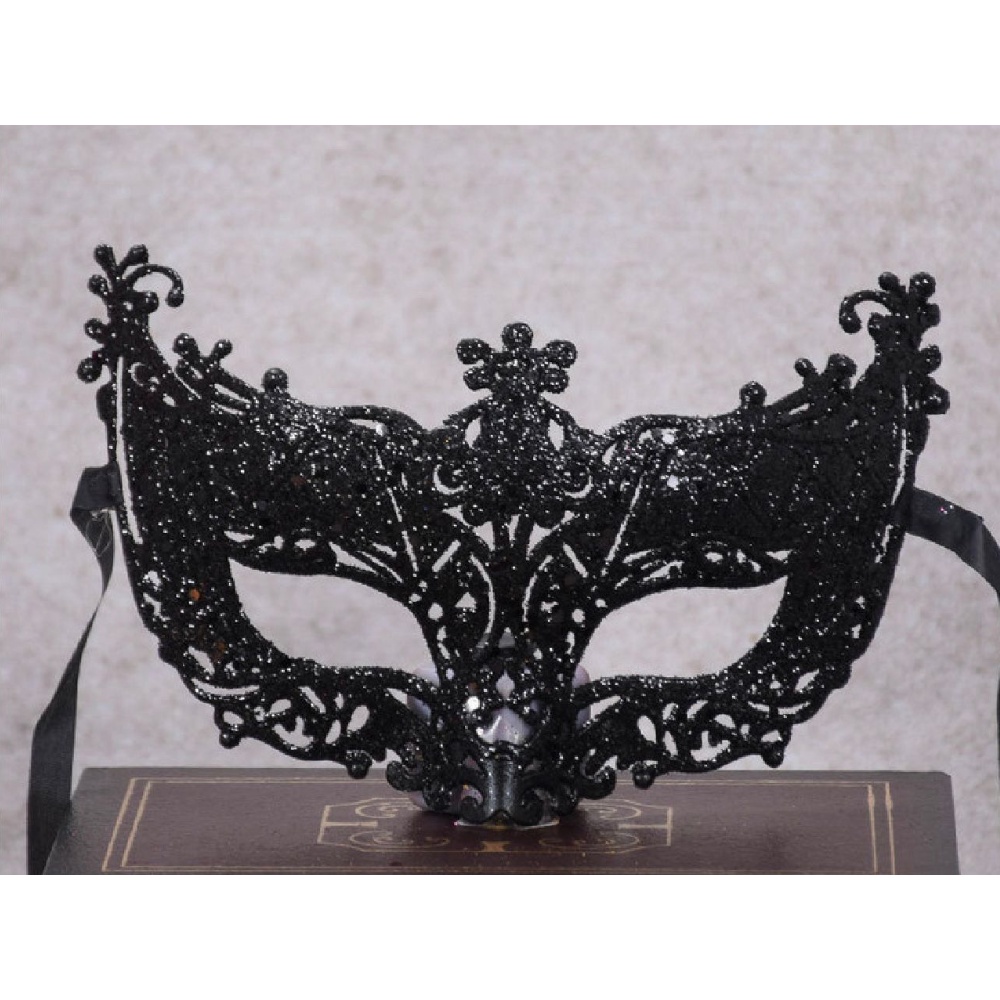 MSIA Ready Stock/ Glitter Shine Party Masks Halloween Masks Masquerade ...