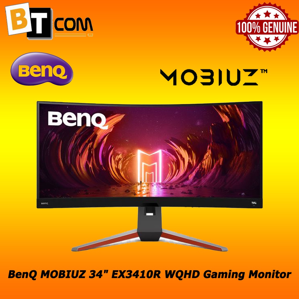 (PRE-ORDER 14DAYS) BenQ MOBIUZ 34" EX3410R WQHD 144Hz Ultrawide Curved ...