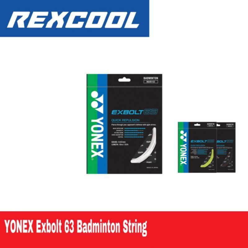 YONEX Exbolt 63 Badminton String | Shopee Malaysia