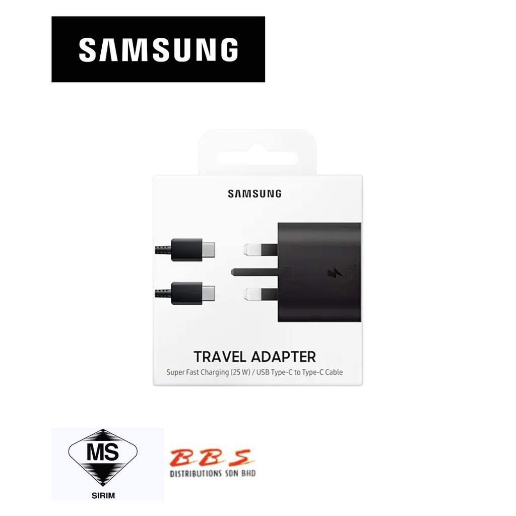 Samsung Original Travel Adapter 25W (With Cable) | Shopee Malaysia