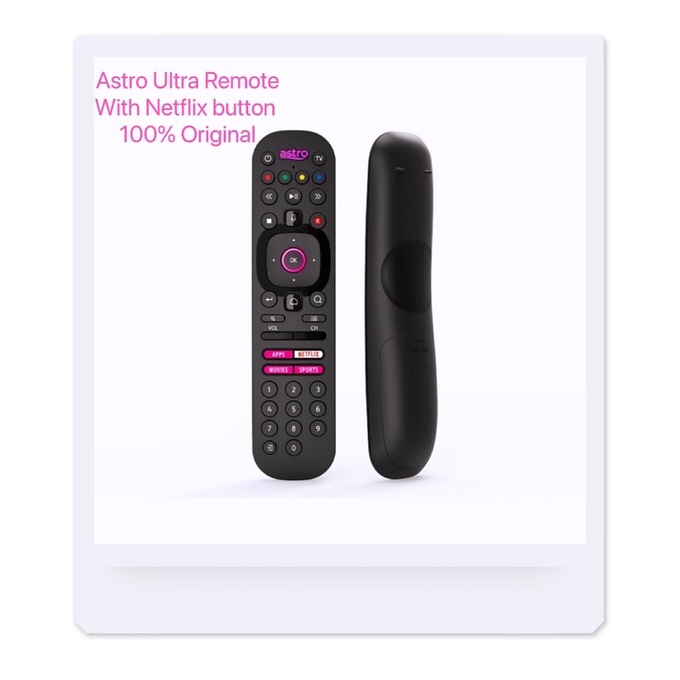 (100%ORIGINAL) Astro Ultra Box (Netflix) Remote Control | Shopee Malaysia