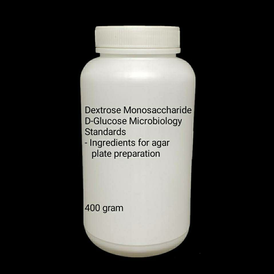 400 gram Anhydrous Dextrose Powder d-Glucose Microbiology Standards for ...