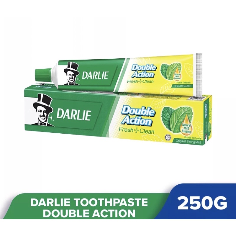 Darlie Double Action Original Strong Mint Toothpaste 250g/ 225g x 2 ...