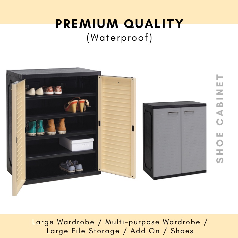 Alle - OPTIMUS Waterproof Premium Plastic Shoe Cabinet / Plastik Rak ...