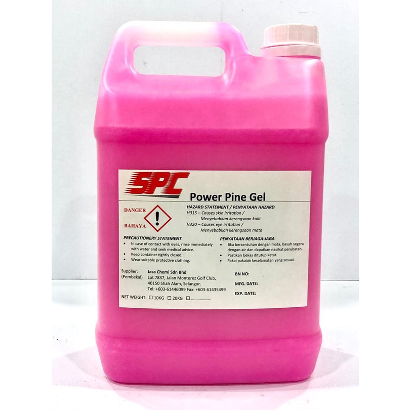 ( 5 L ) SPC Power Pine GEL. Concentrate PINE Disinfectant. Anti Odour Cleaning Gel. Pencuci Pine ...