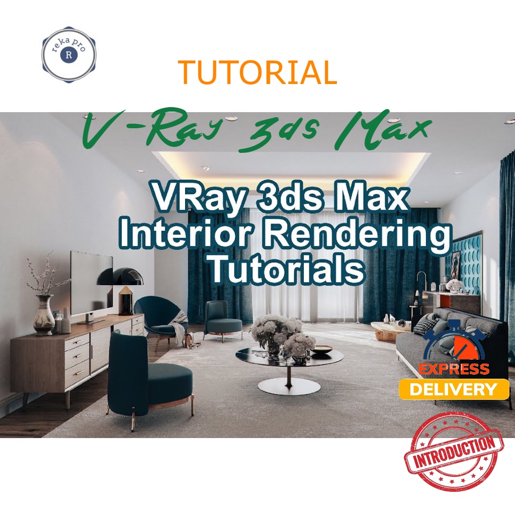 [Reka Pro] Complete 3D Rendering Course | V-Ray 5 in 3ds Max | Video ...