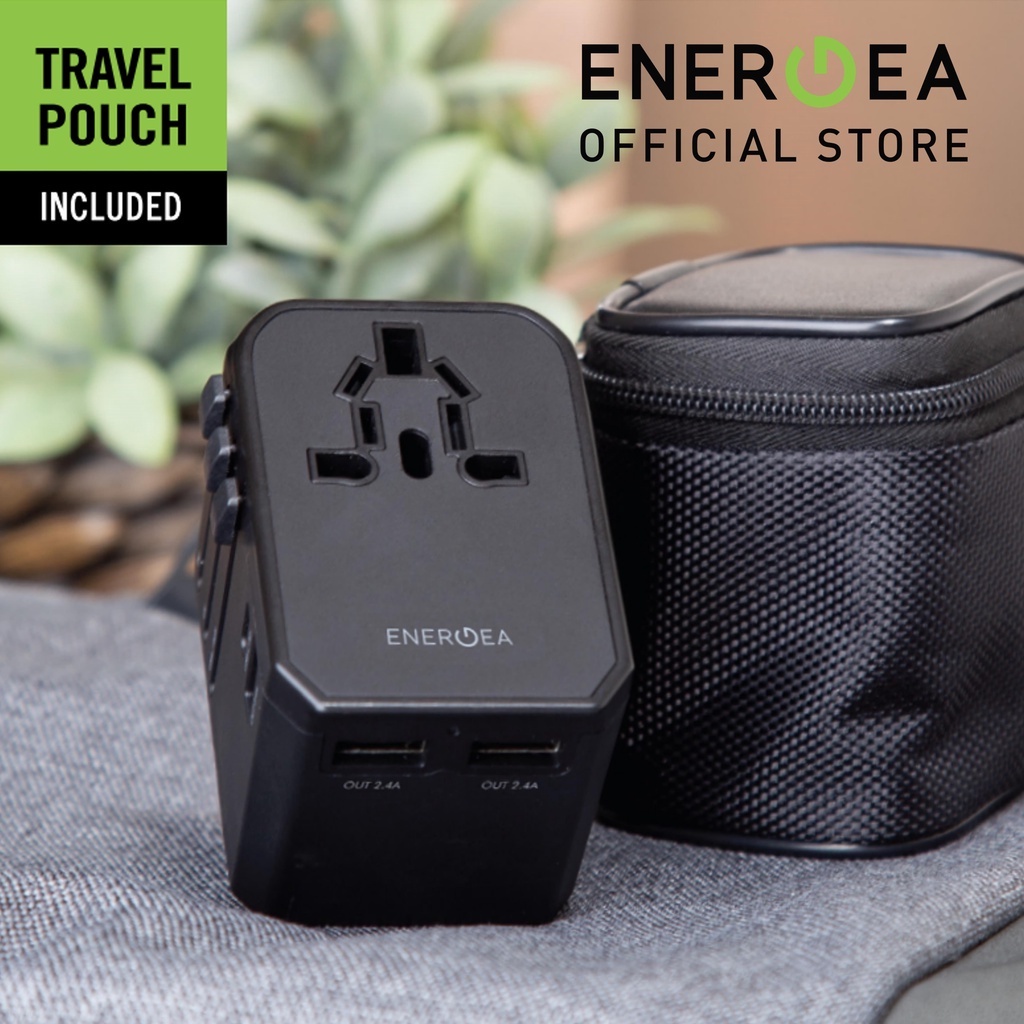 Energea TravelWorld PD Universal Travel Adapter with Power Delivery ...