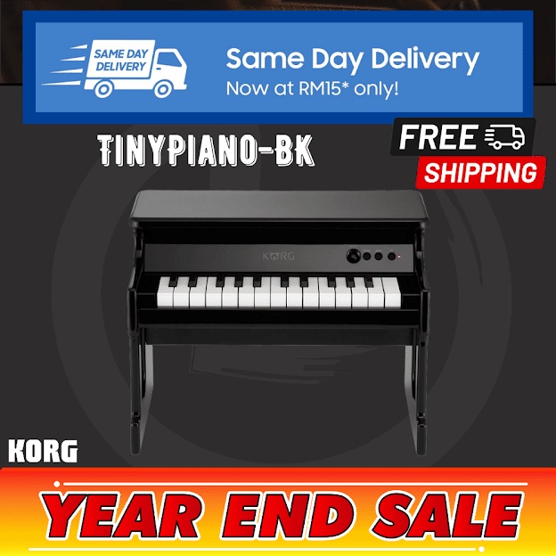 Korg tinyPiano Digital Toy Piano - White / Red / Pink / Black ( Tiny ...