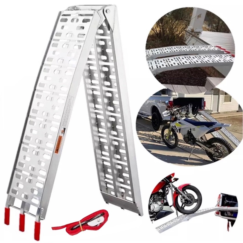 [READY STOCK] Ladder Bike Motorcycle Tangga Motor Folding Ladder Ramp ...