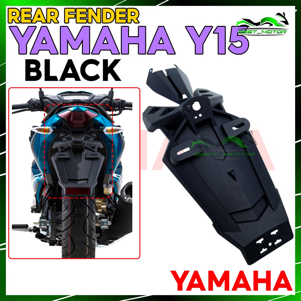 YAMAHA Y15 V1 V2 / Y15ZR REAR FENDER / REFLECTOR / FENDER BRACKET EKOR ...