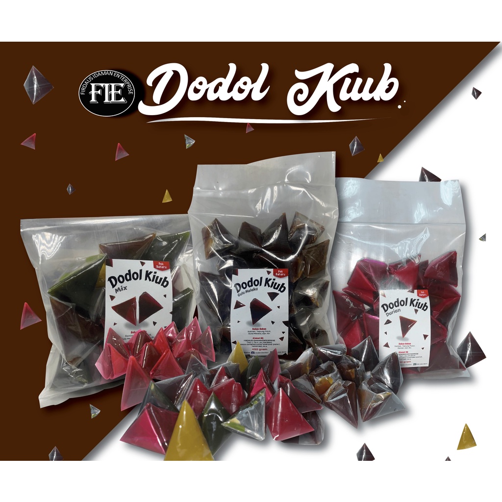 DODOL KIUB VIRAL! 3 PILIHAN RASA, TAHAN 3 BULAN KE ATAS! | Shopee Malaysia