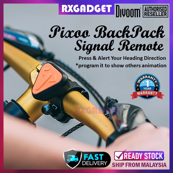 [DIVOOM] Signal Remote Control Pixel LED Accessories For Pixoo Backpack ...