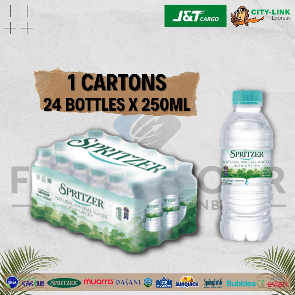 Spritzer Mineral Water 1 carton (24 x 250ml) with FAST COURIER SERVICE ...