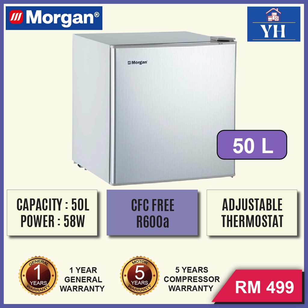 Morgan MMB-NB62LSL 50L R600a CFC Free Mini Bar Refrigerator Fridge ...