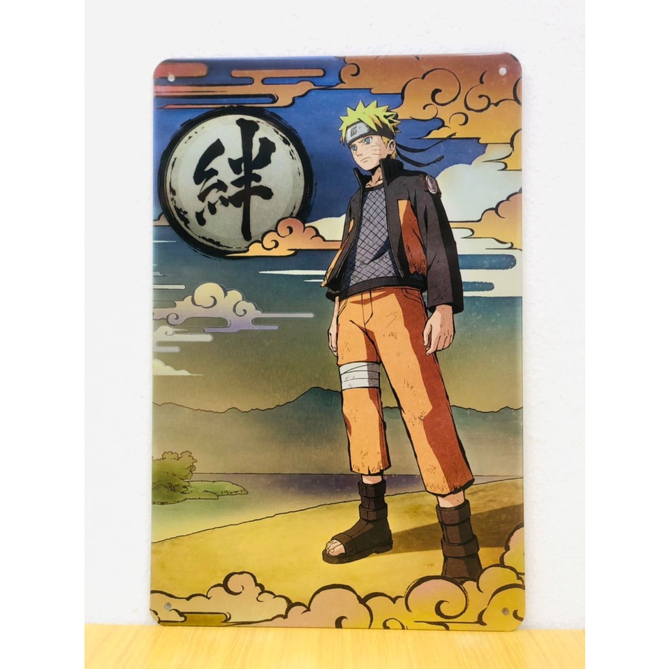 Naruto Metal Plates / Steel Plates / Steel Sheets Limited Edition (17cm ...