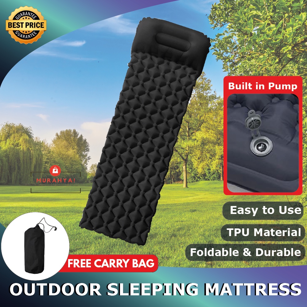 Camping Inflatable bed Tilam angin Camping sleeping bed pad Air ...