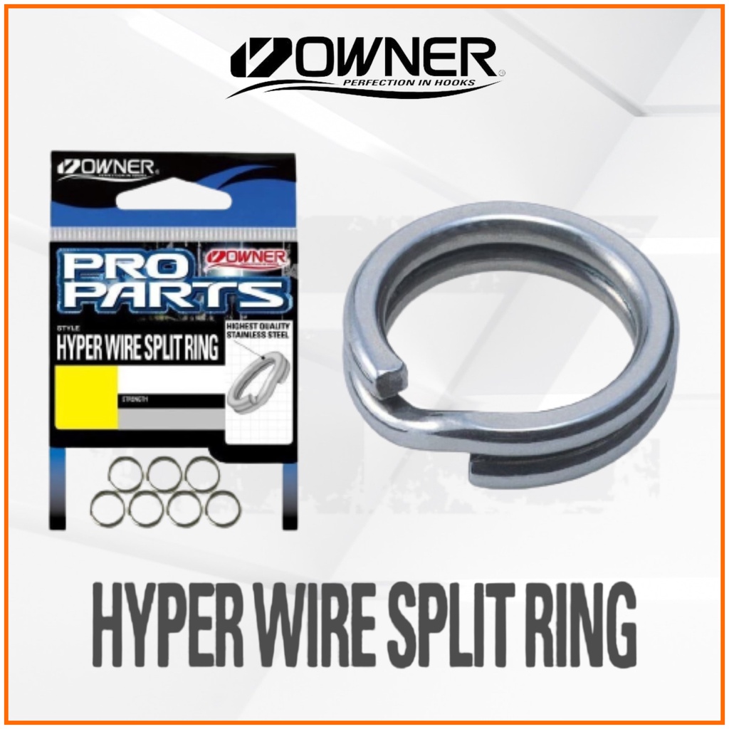 Owner Pro Parts Stainless Steel Hyper Wire Split Ring (Ref: 5196) | Shopee Malaysia
