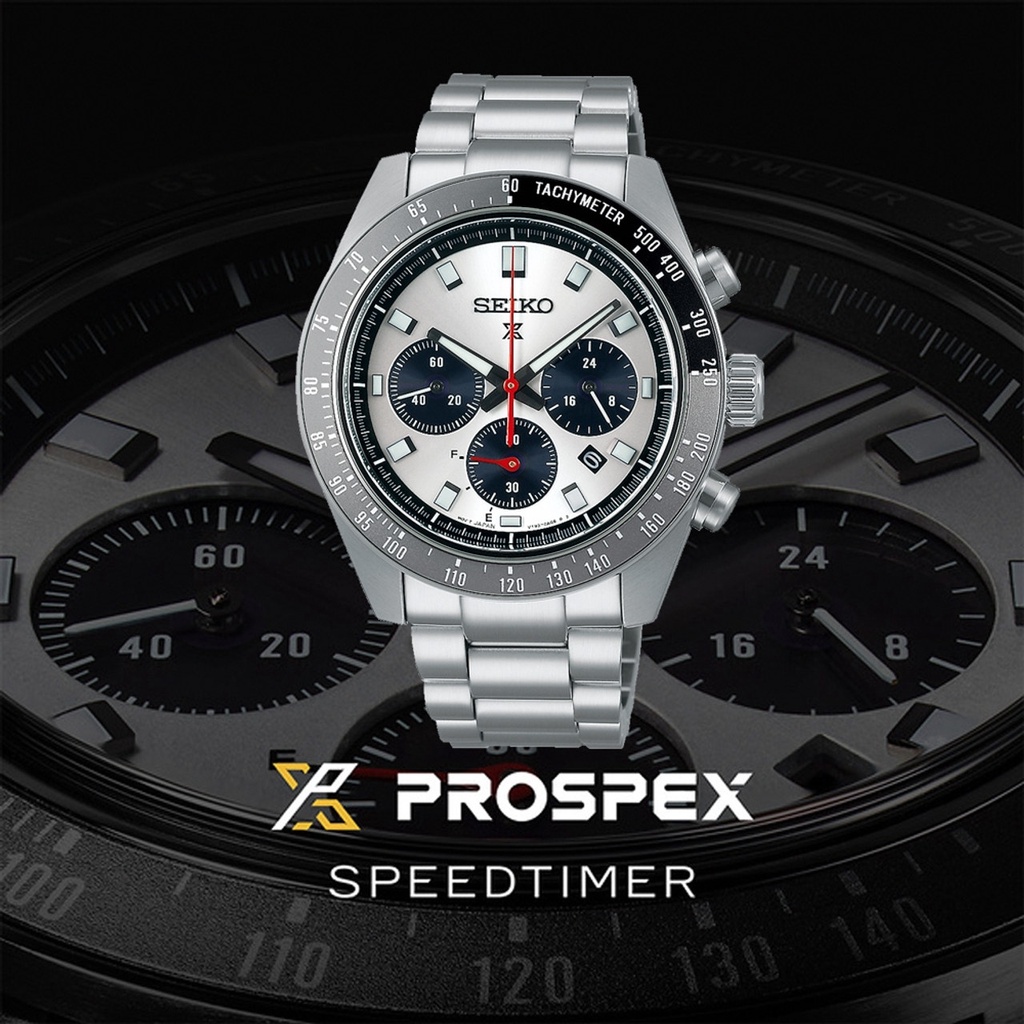 Seiko Prospex Speedtimer Solar Chronograph Panda SSC911P1 | Shopee Malaysia