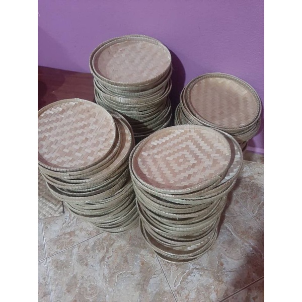 Badang Buluh Saiz Pinggan / Pinggan Buluh | Shopee Malaysia