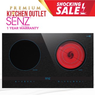 Senz 4600W 2in1 Tri-Ringz Induction Ceramic Smart Cooker with 13 Level ...