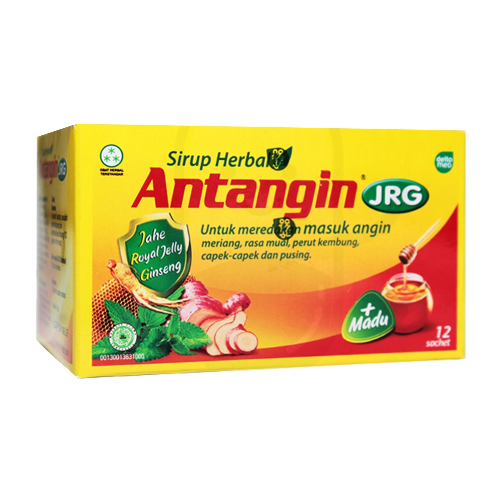 Antangin JRG Sirup Herbal (1 Box) 12 Sachets /Antangin | Shopee Malaysia