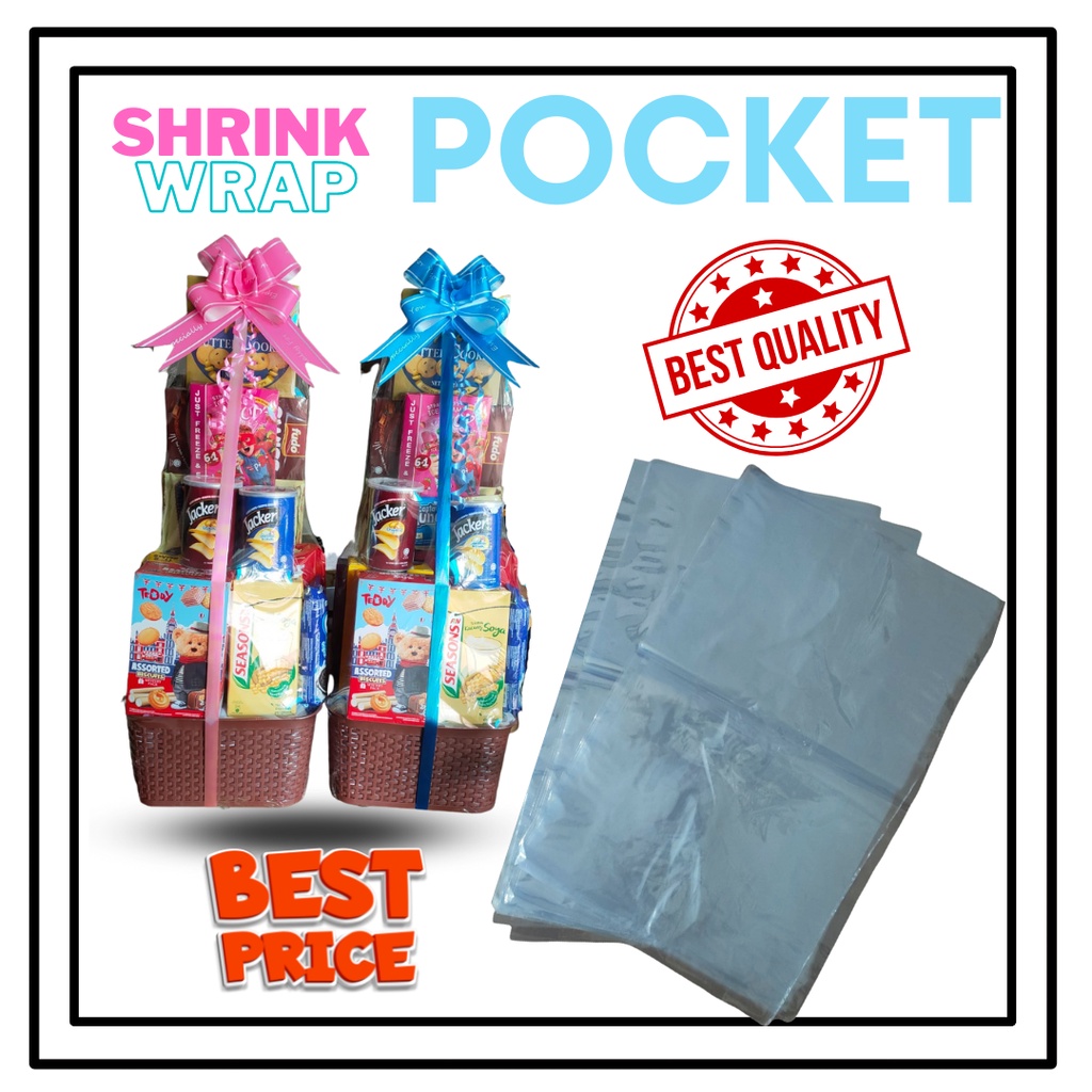 HEAT SHRINK WRAP POCKET | sealing packaging | box, container, books ...
