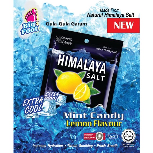 HIMALAYA SALT MINT CANDY 15G X 12PKT HALAL FRESH BREATH LEMON FLAVOUR ...