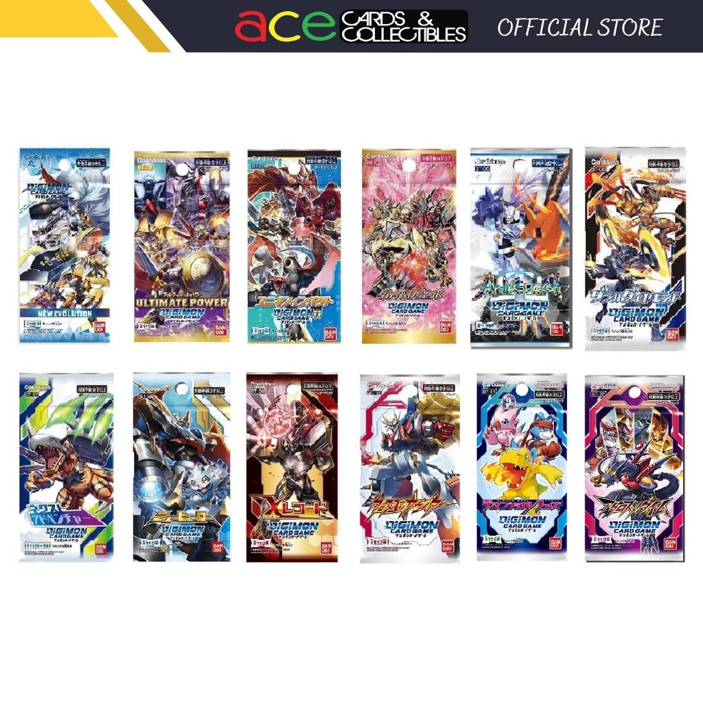 Digimon Card Game Booster Pack | Shopee Malaysia