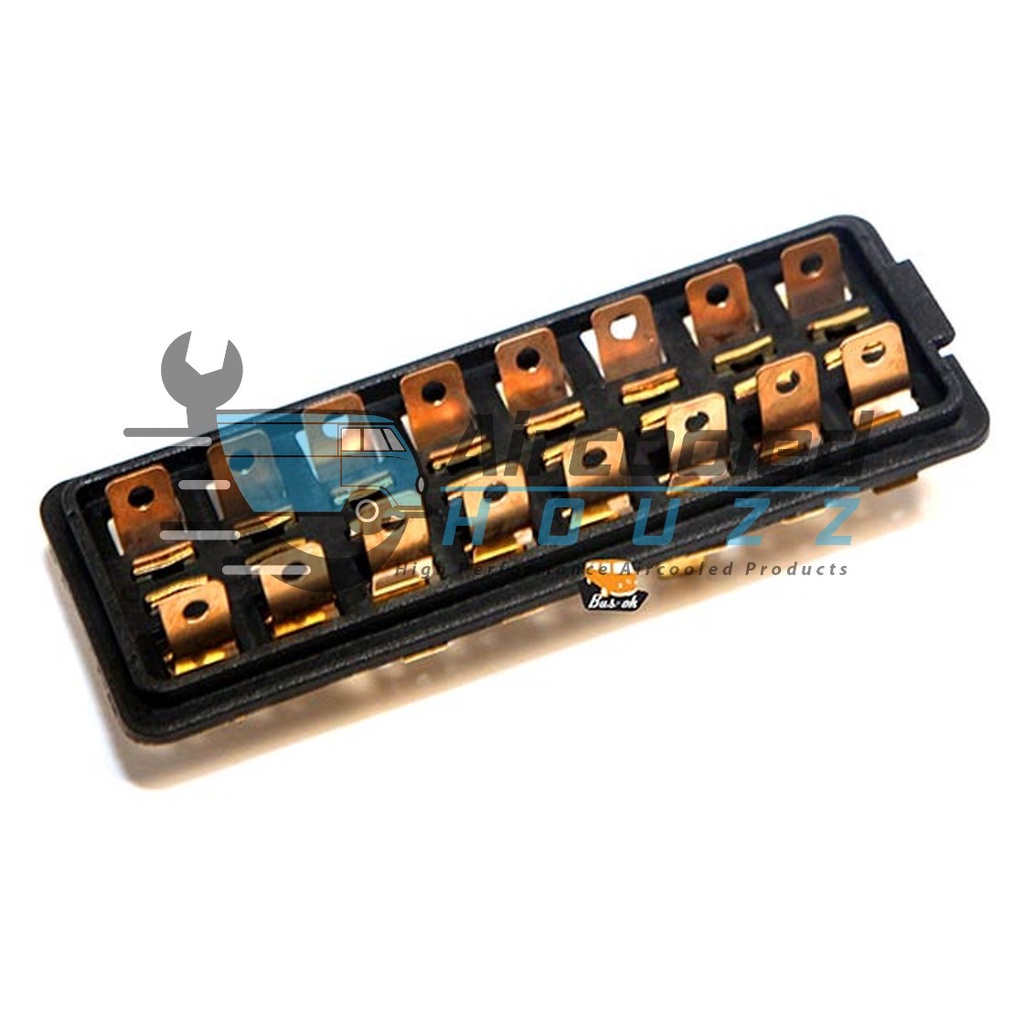 VW FUSE BOX WITHOUT COVER - 8 FUSE HOLDER (FUSES NOT INCLUDED) - BUS 60 ...