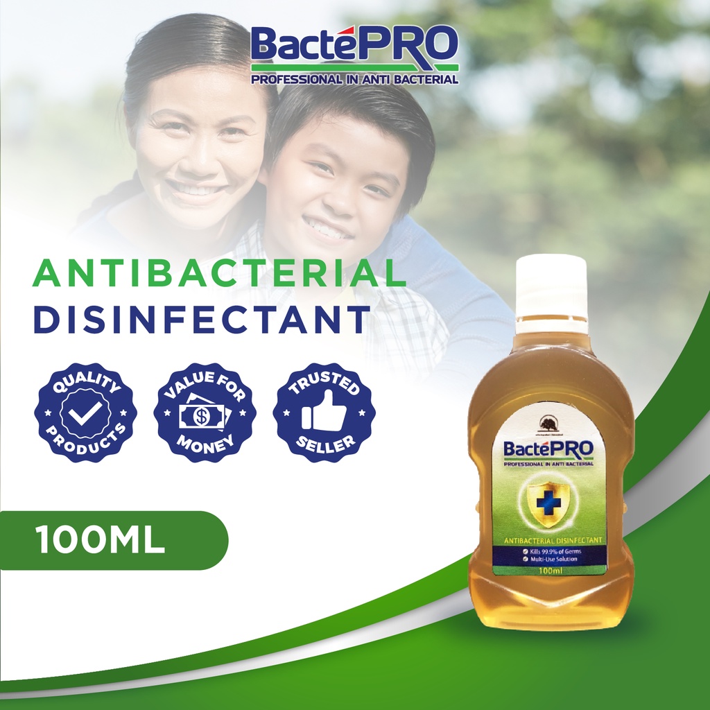 Bactepro Antibacterial Disinfectant 100ml House Cleaning Disinfectant ...