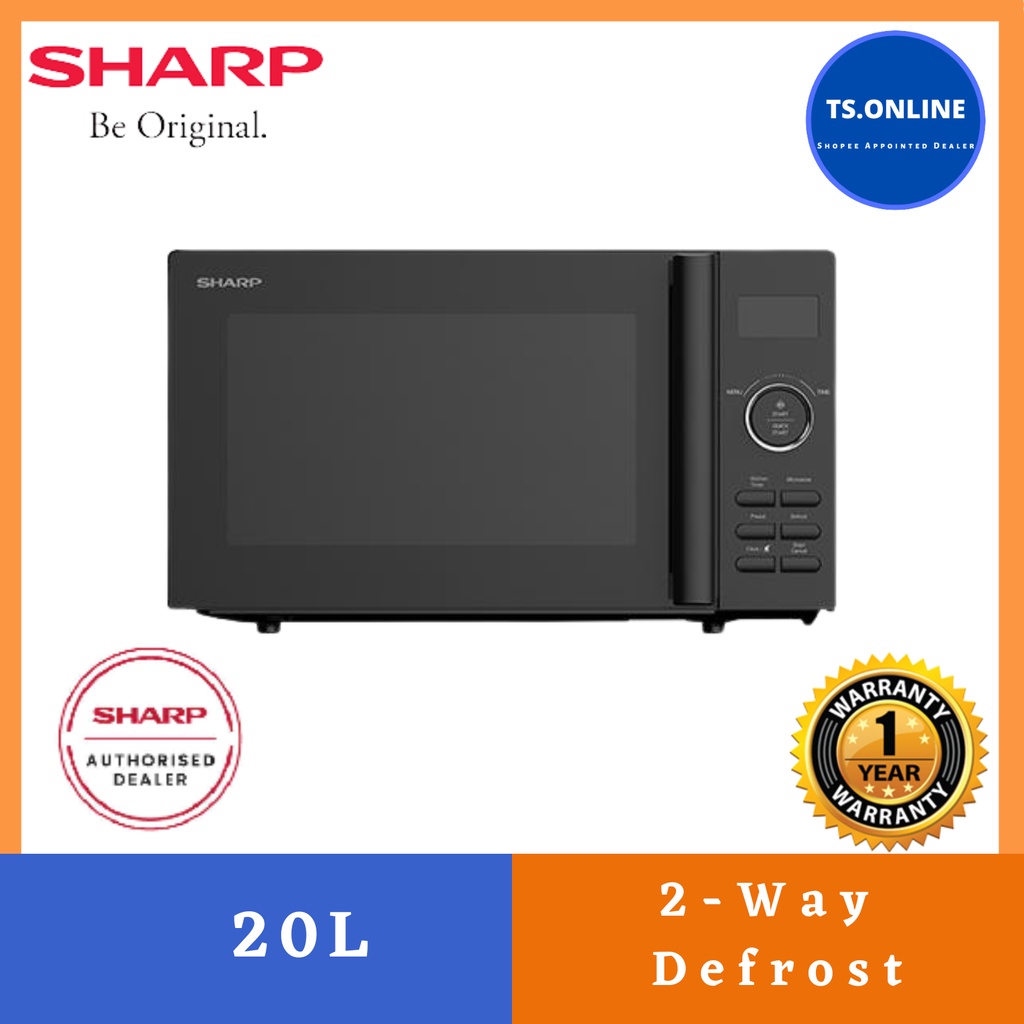 SHARP 20L Microwave Oven - R2021GK | Shopee Malaysia