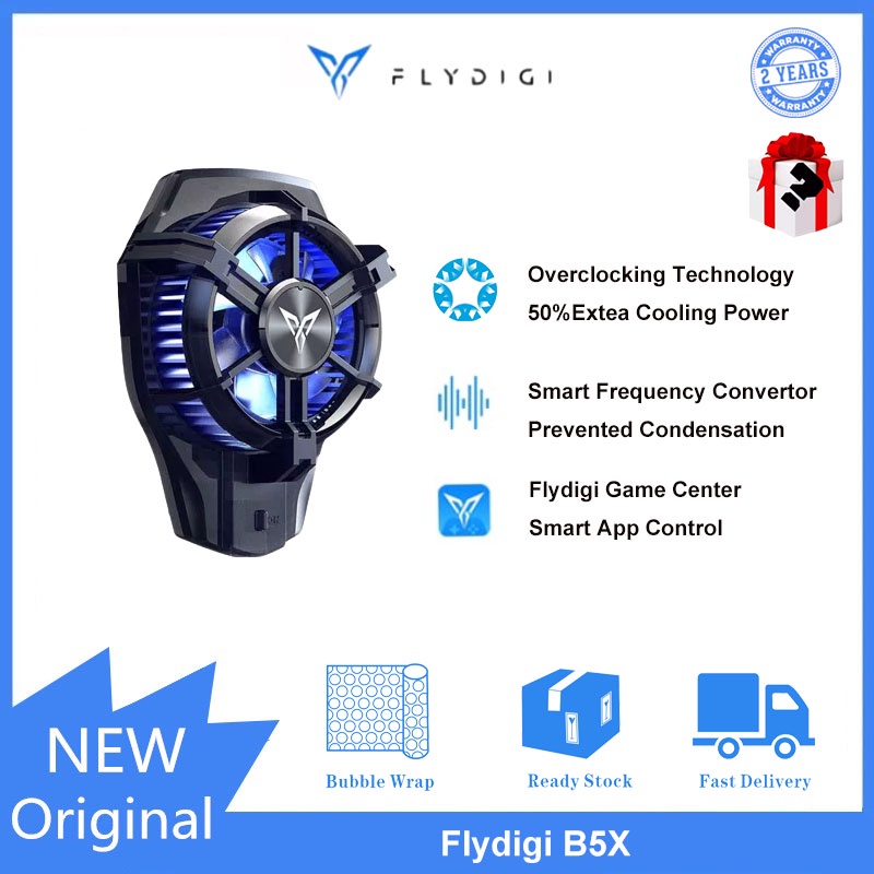 FlyDigi B5X Magnetic Suction Fan Overclocking Radiator | Shopee Malaysia