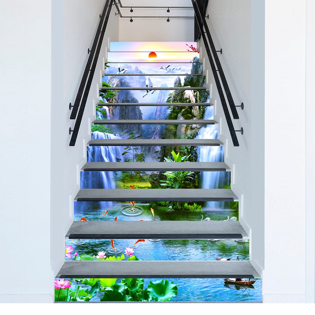 SET KECERIAAN SEKOLAH Banner Tangga 12 PCS (saiz 48x5.5 inch & 60x6 ...