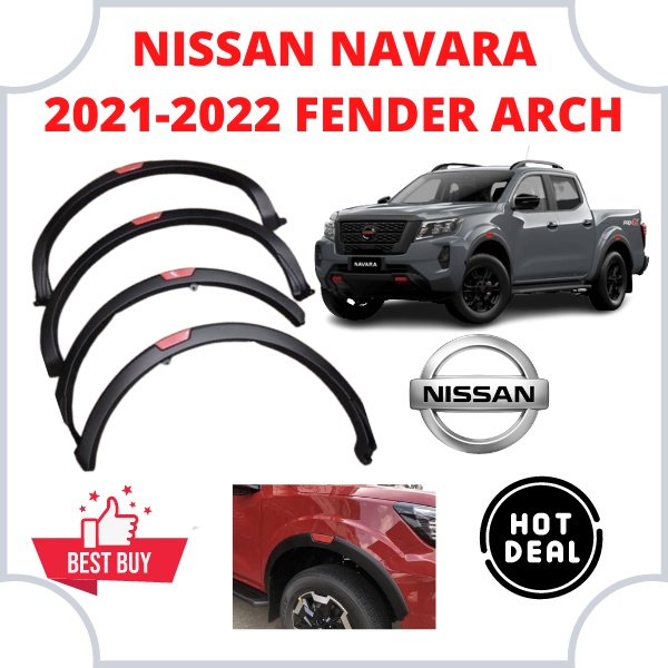 Nissan Navara 2021-2022 Pro 4x PP Fender Arch Flare Flares Cover Matt ...